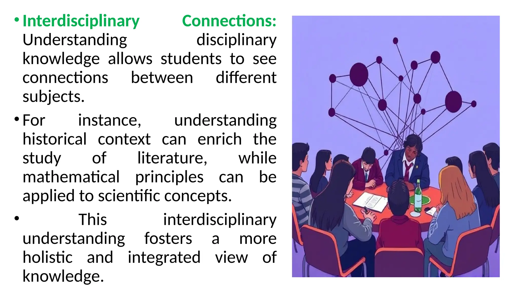 Importance of disciplinary knowledge to the students.pptx