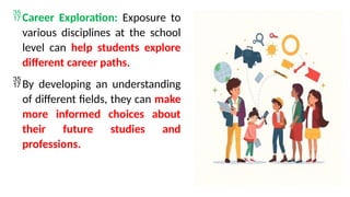 Importance of disciplinary knowledge to the students.pptx