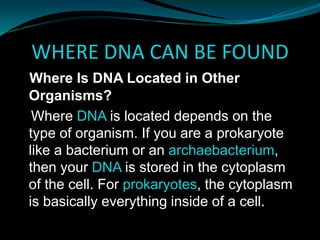 Importance of dna s | PPT