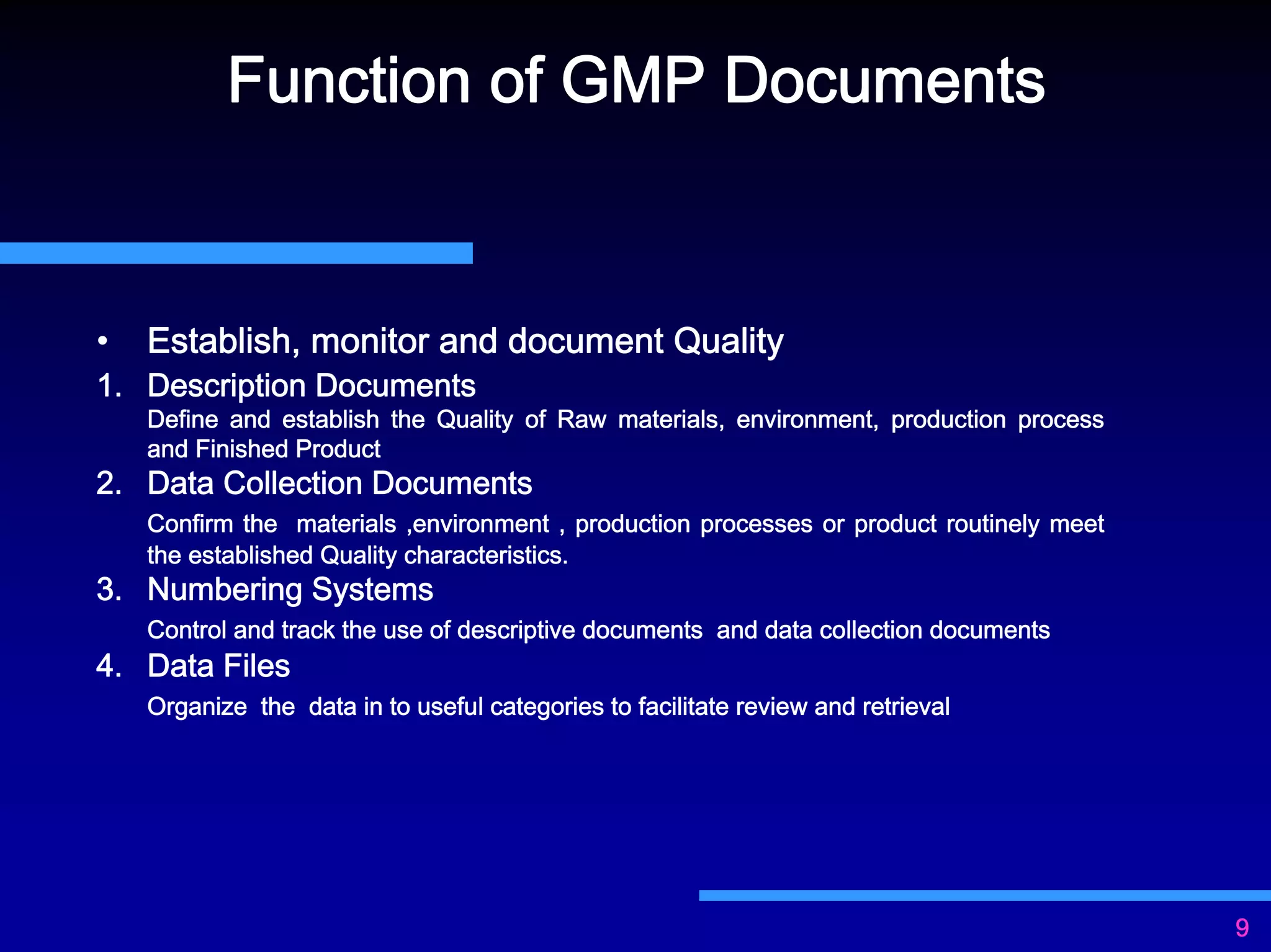 Importance of documentation for gmp compliance | PDF