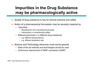 Importance of drug quality impact on clinical outcomes around the world ...