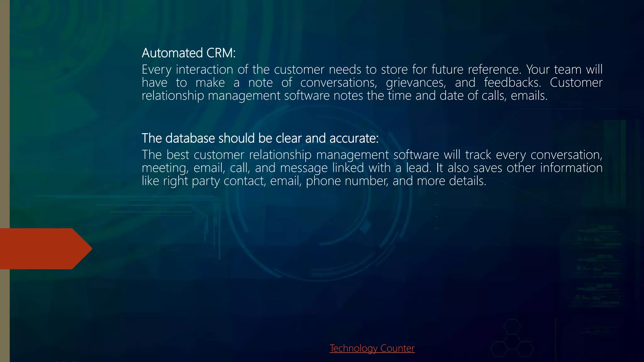 Importance of Easy-to-Use CRM Software Interface | PPT