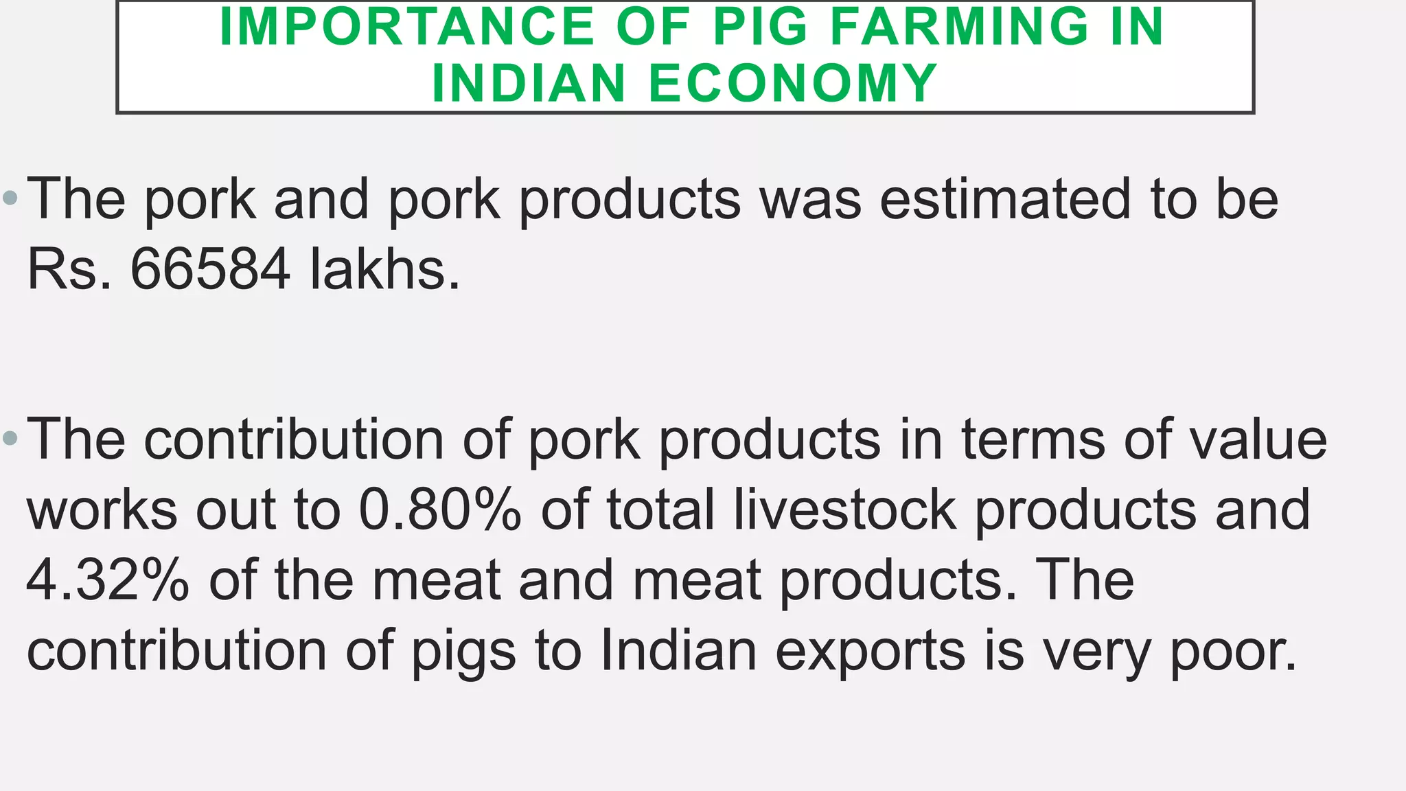 economic Traits of swine | PPTX