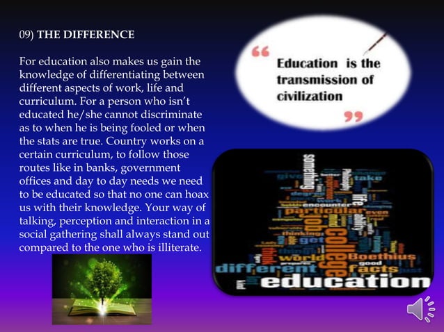 Importance of education | PPTX | Career Advice | Careers