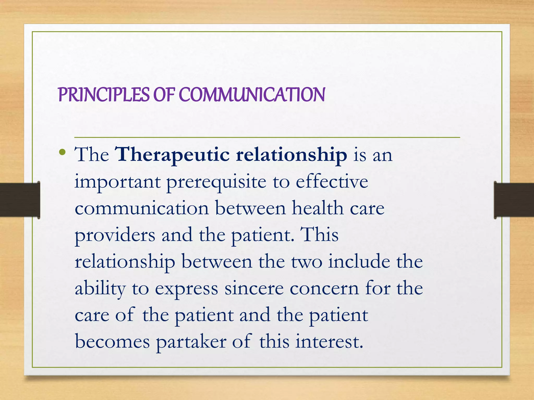 Importance of Effective Communication in Nursing | PPTX