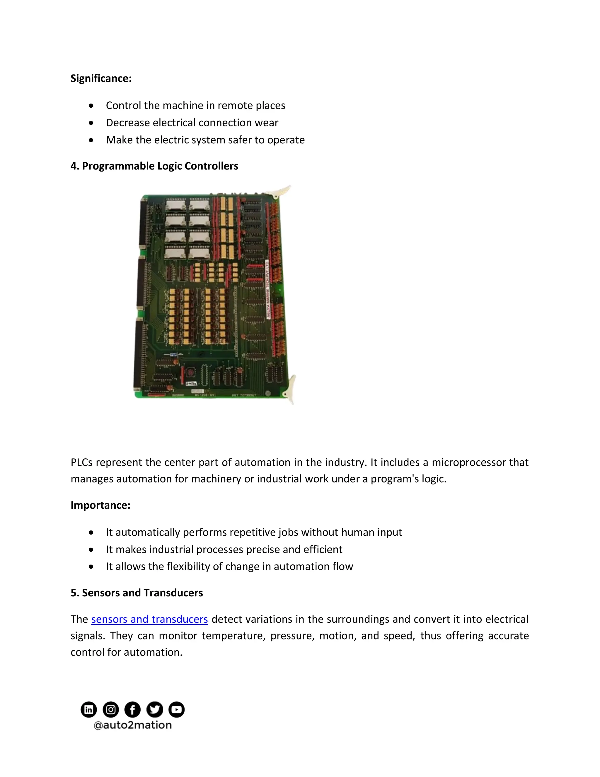 Importance of Electrical Components in Industrial Automation.pdf