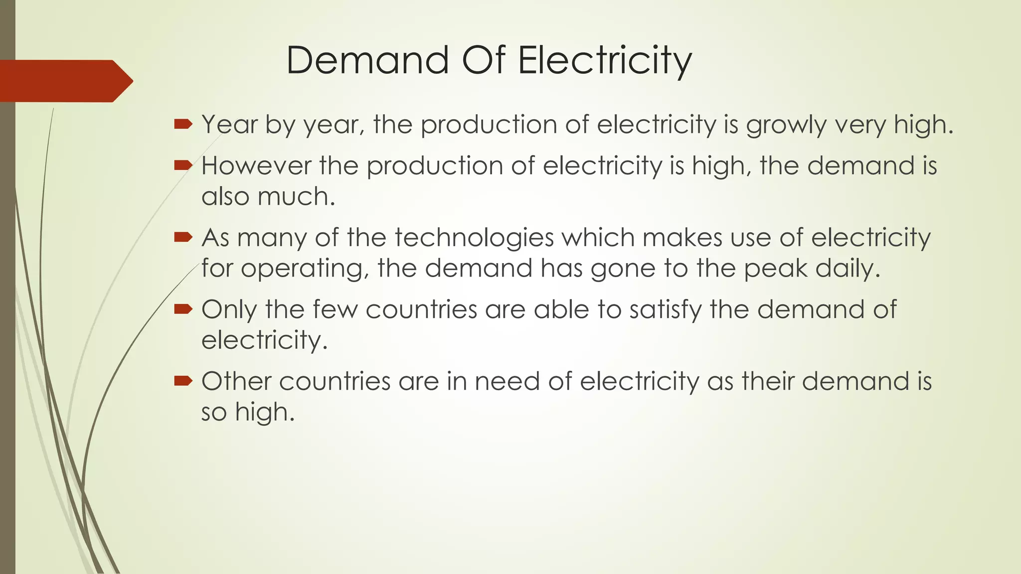 Importance of electricity | PPTX