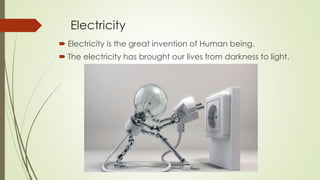 Importance of electricity | PPTX