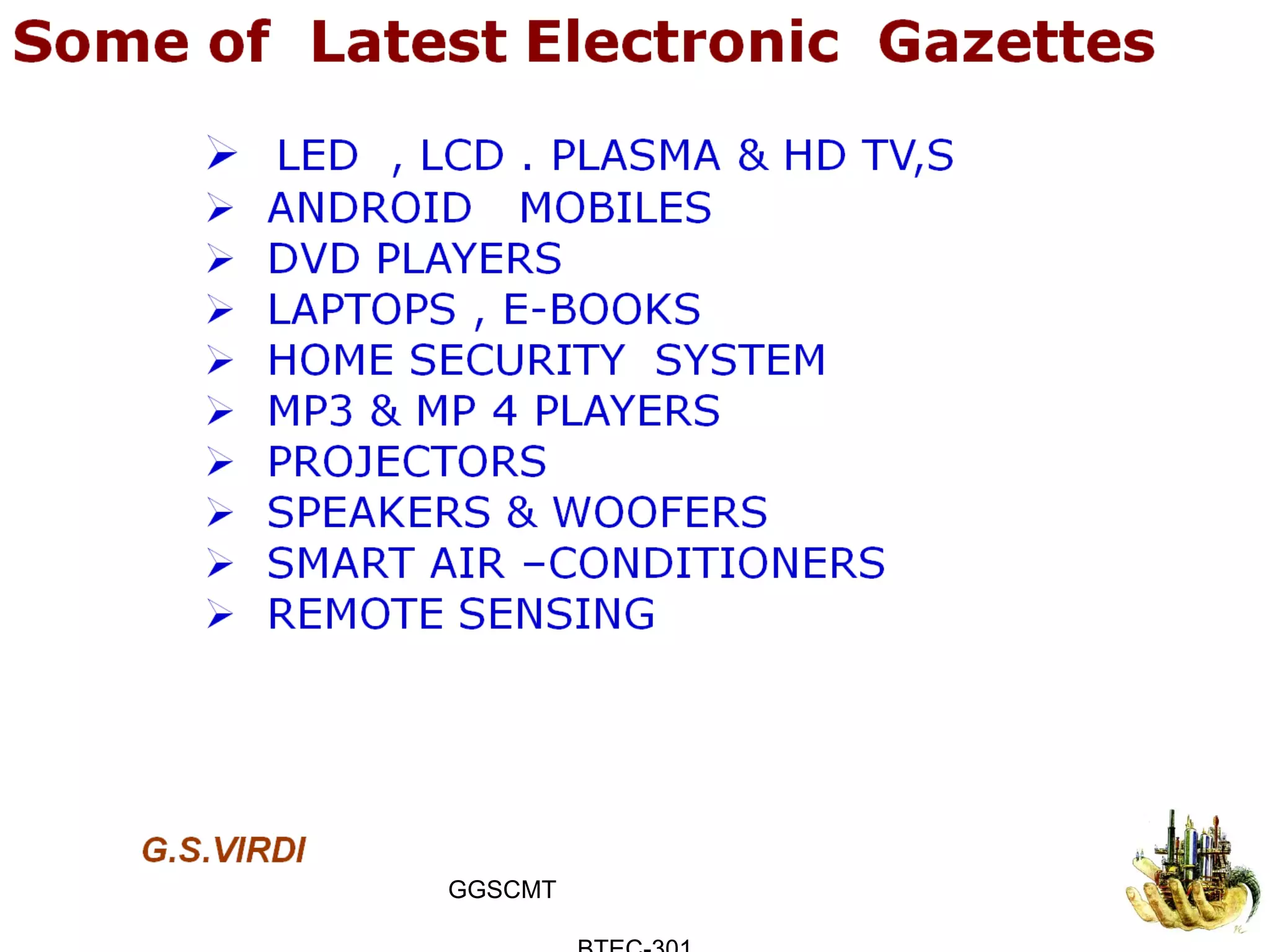 Importance of electronics | PPT