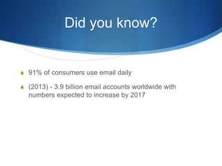 Importance of email etiquette, pptx. | PPTX