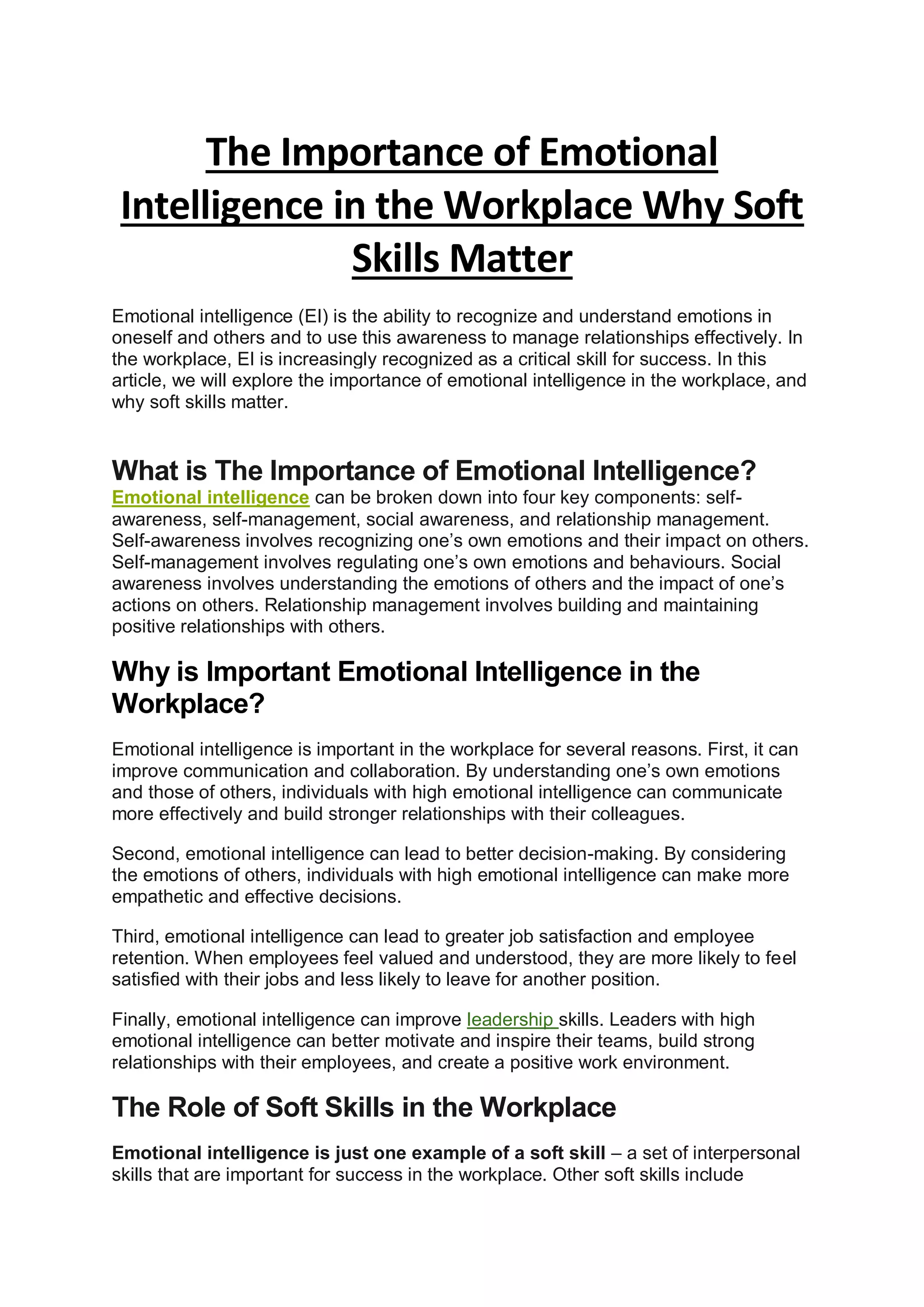 Importance of Emotional Intelligence.pdf