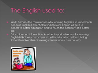 The Importance of english | PPTX