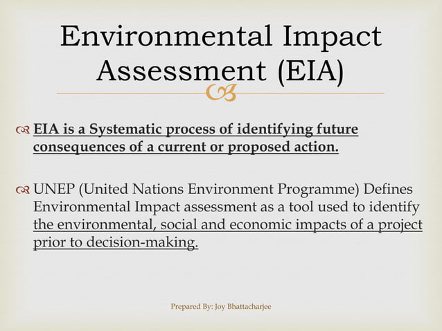 Environmental Impact Assessment (EIA) in Project Management | PDF | Science