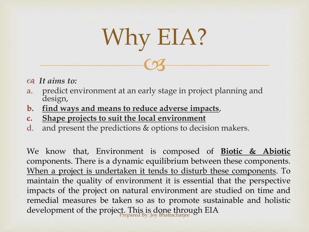 Environmental Impact Assessment (EIA) in Project Management | PDF | Science