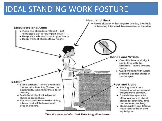 Importance of ergonomics in designing workplace