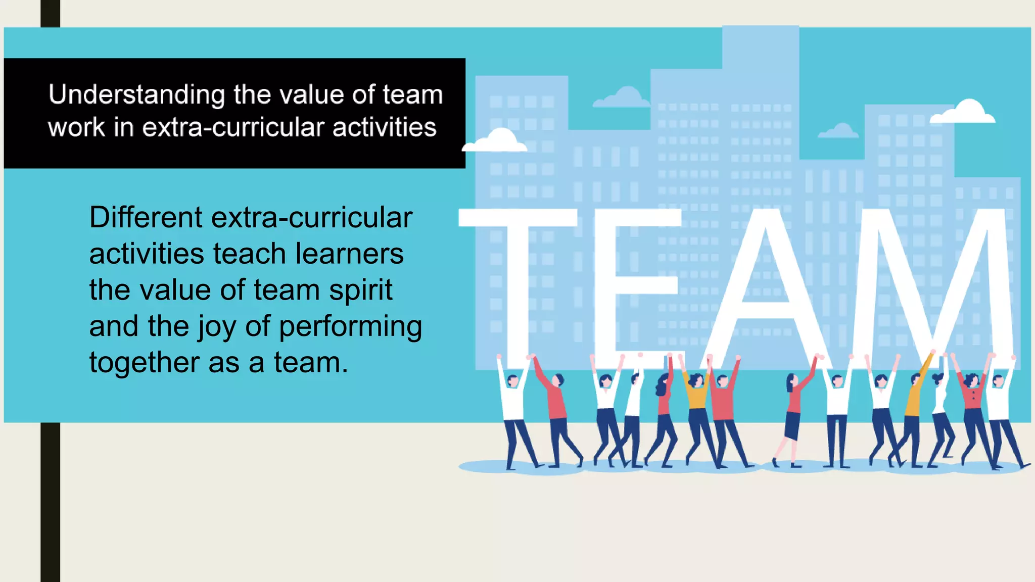 Importance of extra curricular activities | PPT