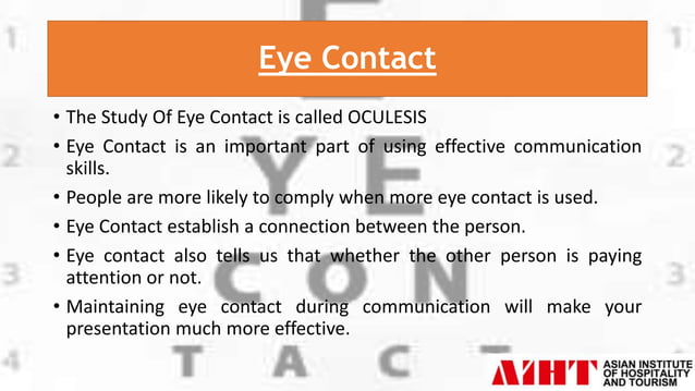 Importance of Eye Contact in Hospitality | PPTX