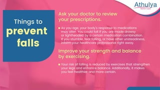Importance of fall prevention for elderly | PPT