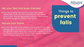 Importance of fall prevention for elderly | PPT