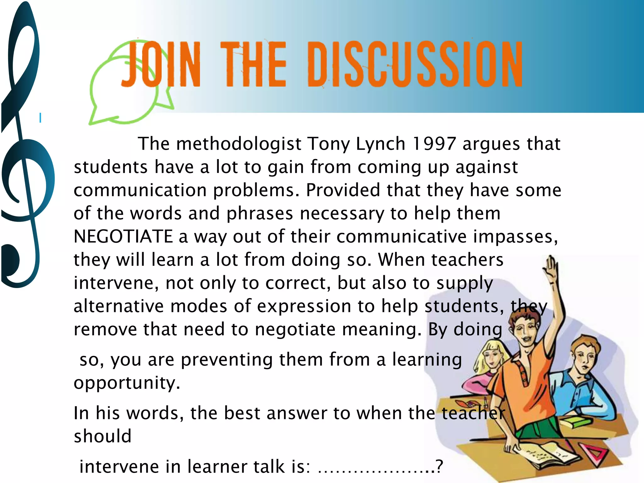 Importance of feedback in teaching and learning languages | PPSX