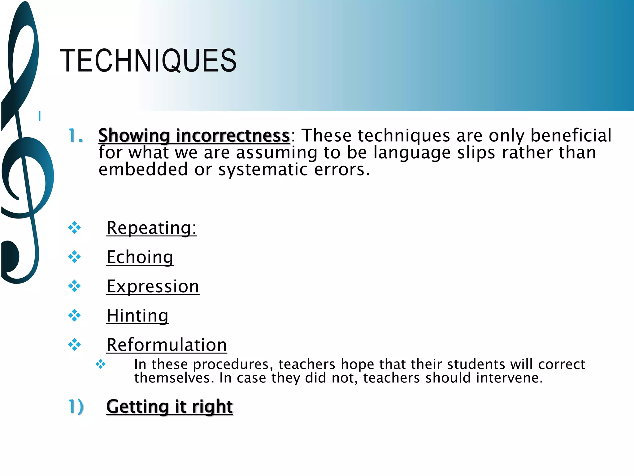 Importance of feedback in teaching and learning languages | PPSX