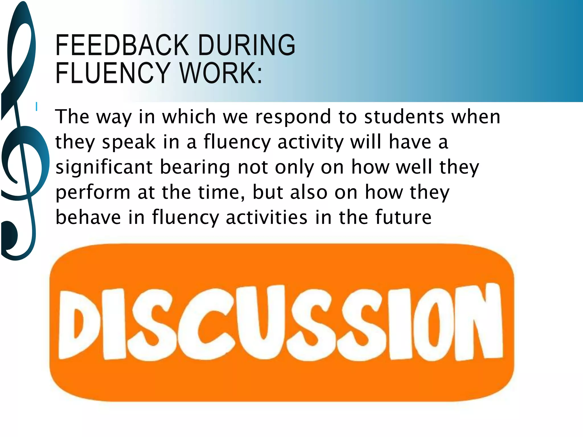 Importance of feedback in teaching and learning languages | PPSX