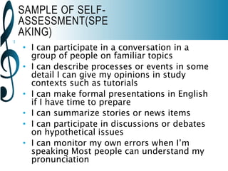 Importance of feedback in teaching and learning languages | PPSX
