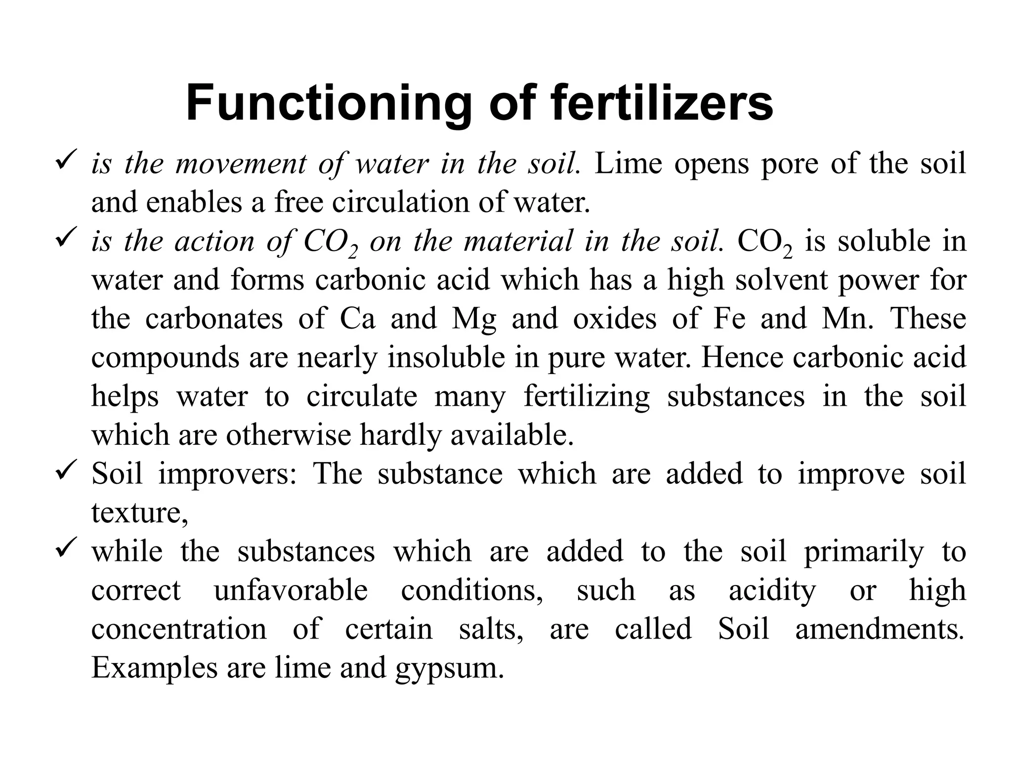 Importance of fertilizer | PDF