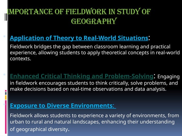 importance of field work in study of geography A. sidika-1.pptx