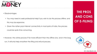 Importance Of Filing Income Tax Returns | PPTX