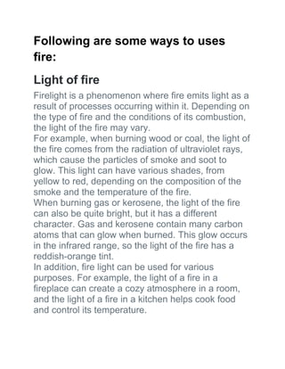 Importance Of Fire.pdf