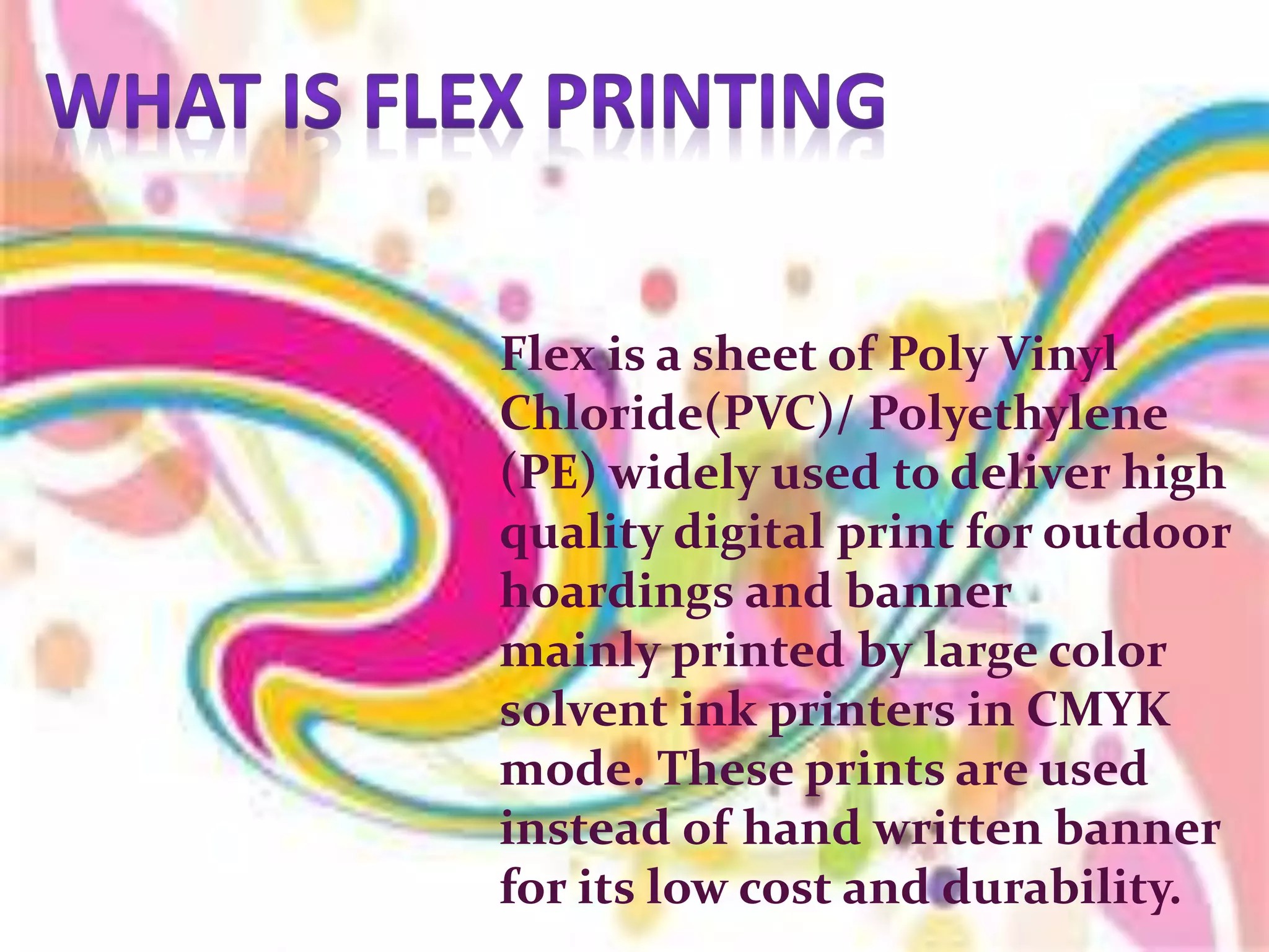 Lets Know About the Importance of flex printing | PPTX