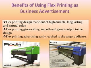 Lets Know About the Importance of flex printing | PPT