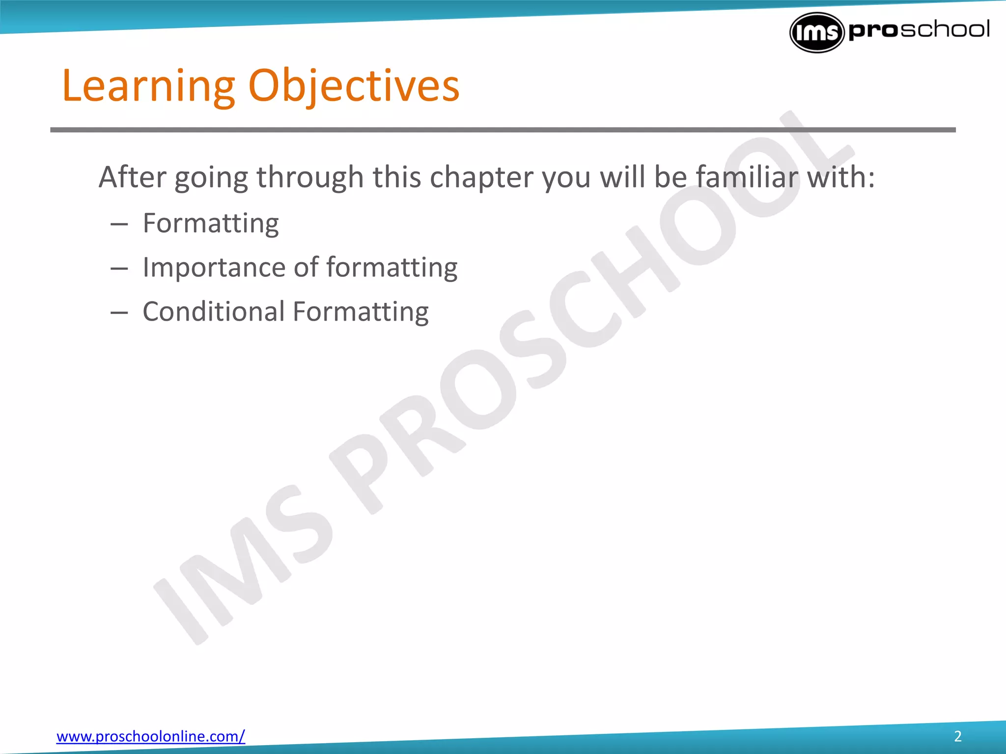 Importance of formatting | PDF
