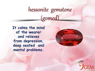 Importance of gemstones in human life | PPT