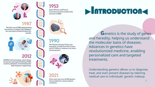 Importance of genetics for medicine.pptx