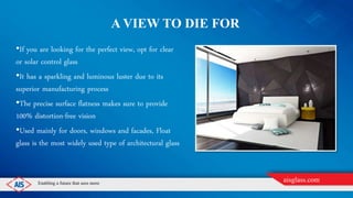 Importance of Glass Doors and Windows | PPTX