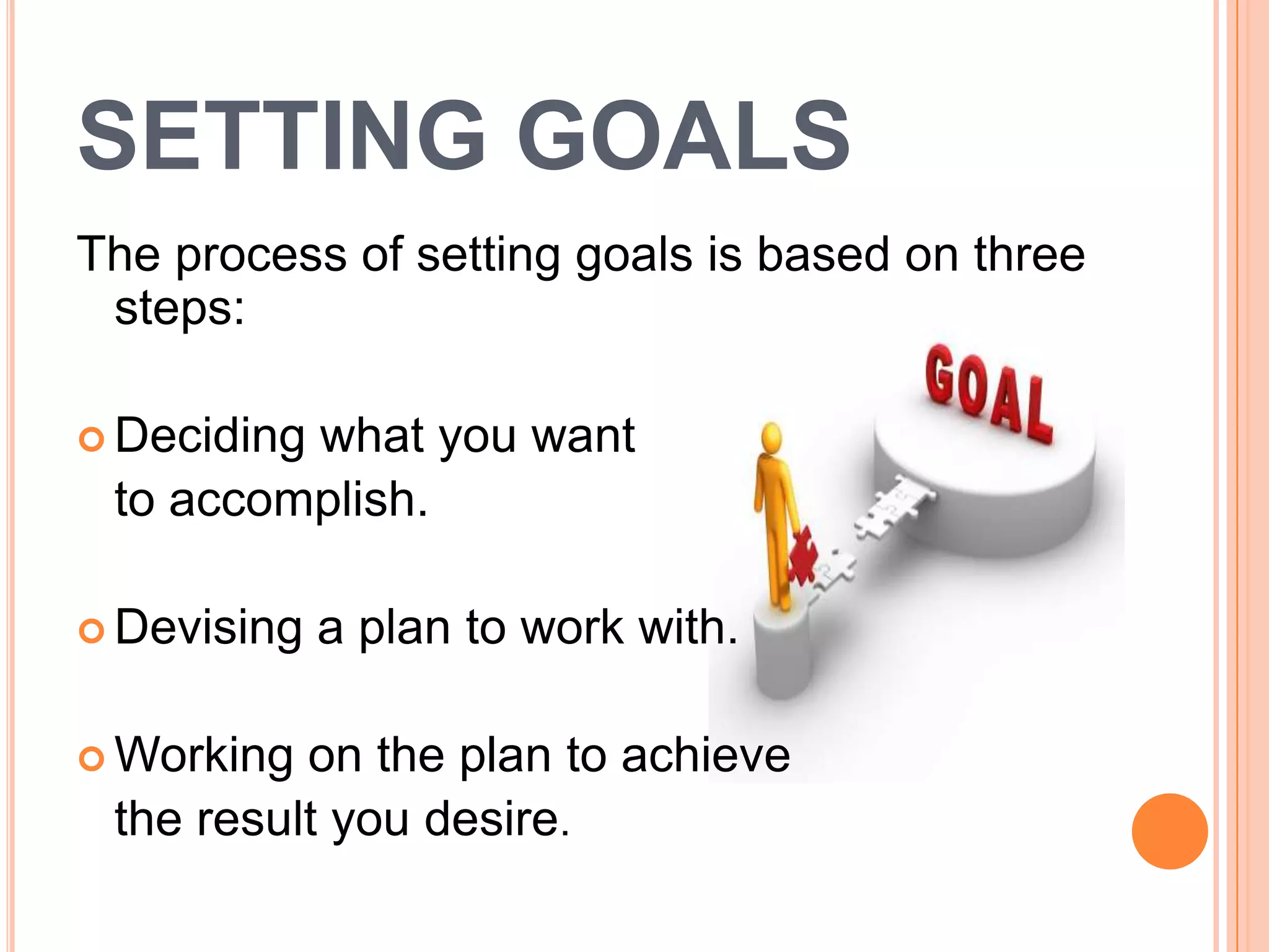 Importance of Goals. | PPSX | Science