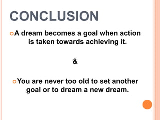 Importance of Goals. | PPSX | Science