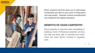 Importance of Good Carpentry for Your Home