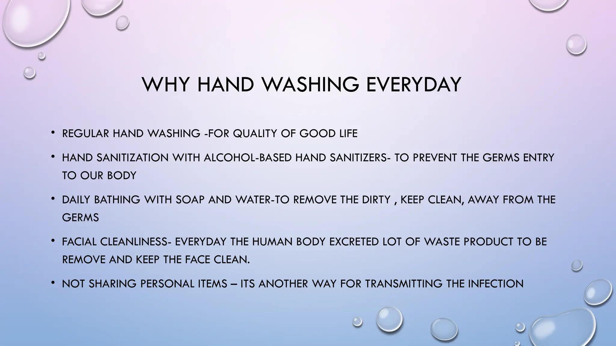 importanceofhandwashing-.pptx............................................................. | PPTX