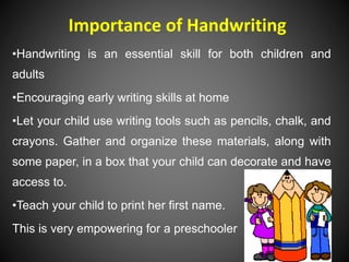 Importance of handwriting (1) | PPTX