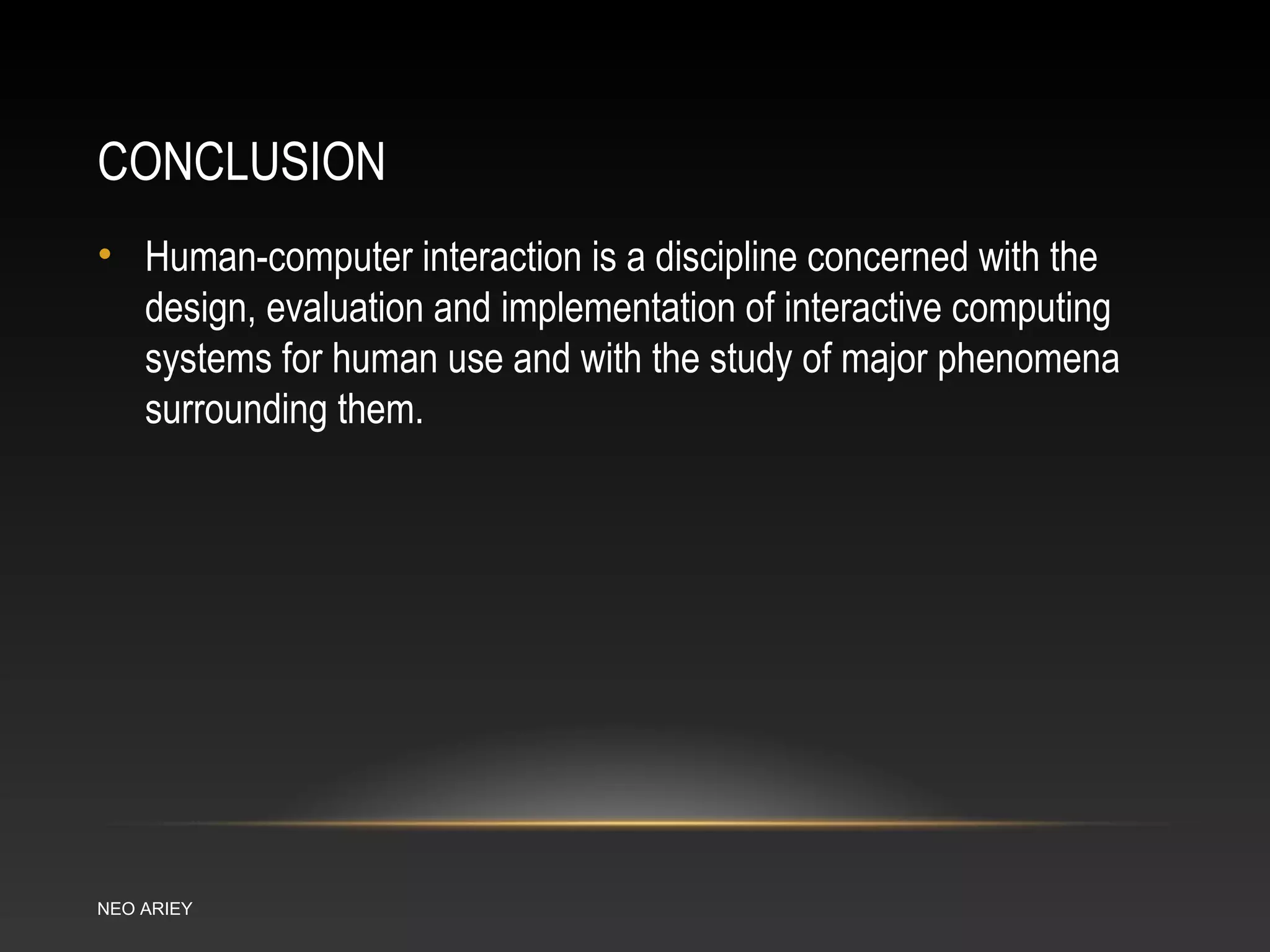 Importance of hci in multimedia courseware development (new) | PPT