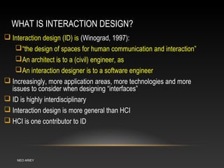 Importance of hci in multimedia courseware development (new) | PPT