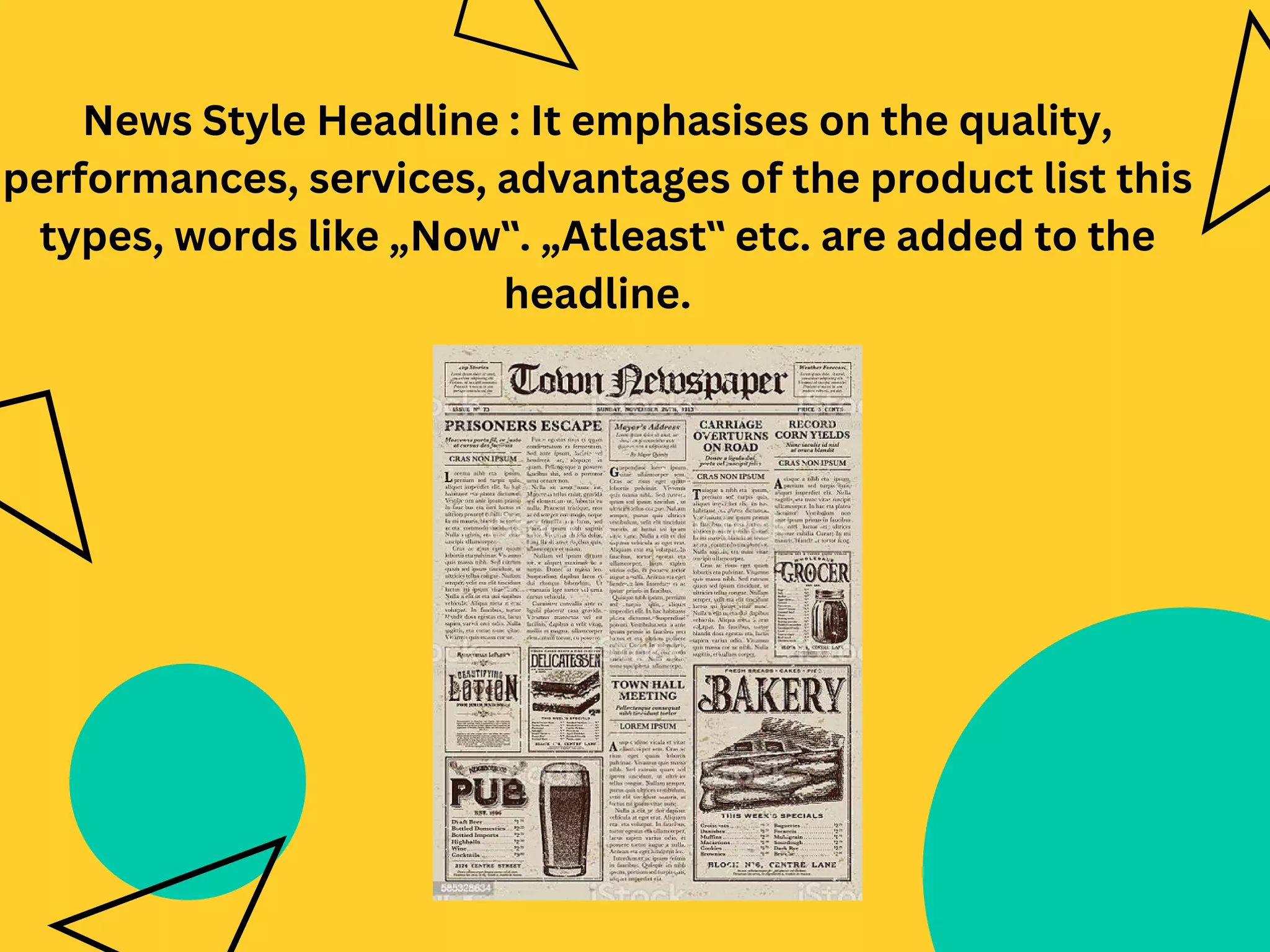 IMPORTANCE IN AN HEADLINE IN AN ADVERTISEMENT COPY | PDF