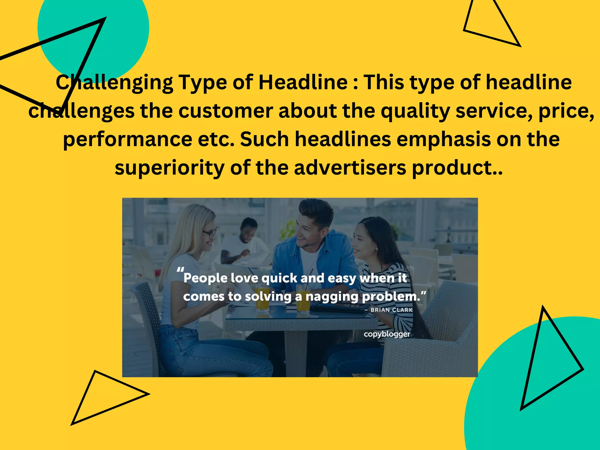 IMPORTANCE IN AN HEADLINE IN AN ADVERTISEMENT COPY | PDF