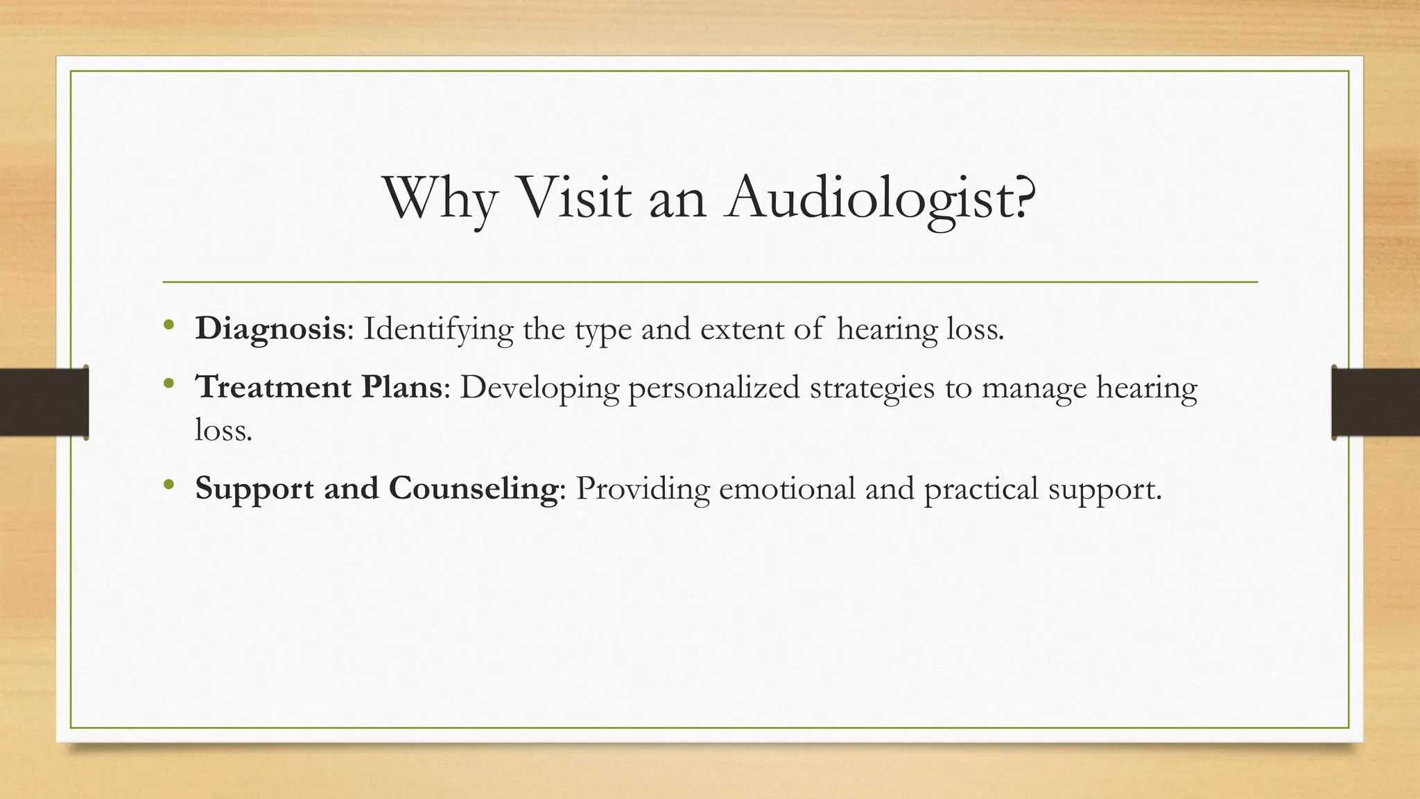 Importance of Hearing Health | Hearing Health Tips | PPTX