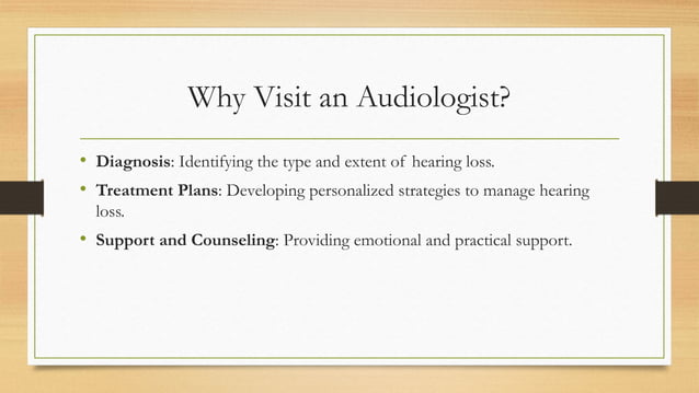 Importance of Hearing Health | Hearing Health Tips | PPTX