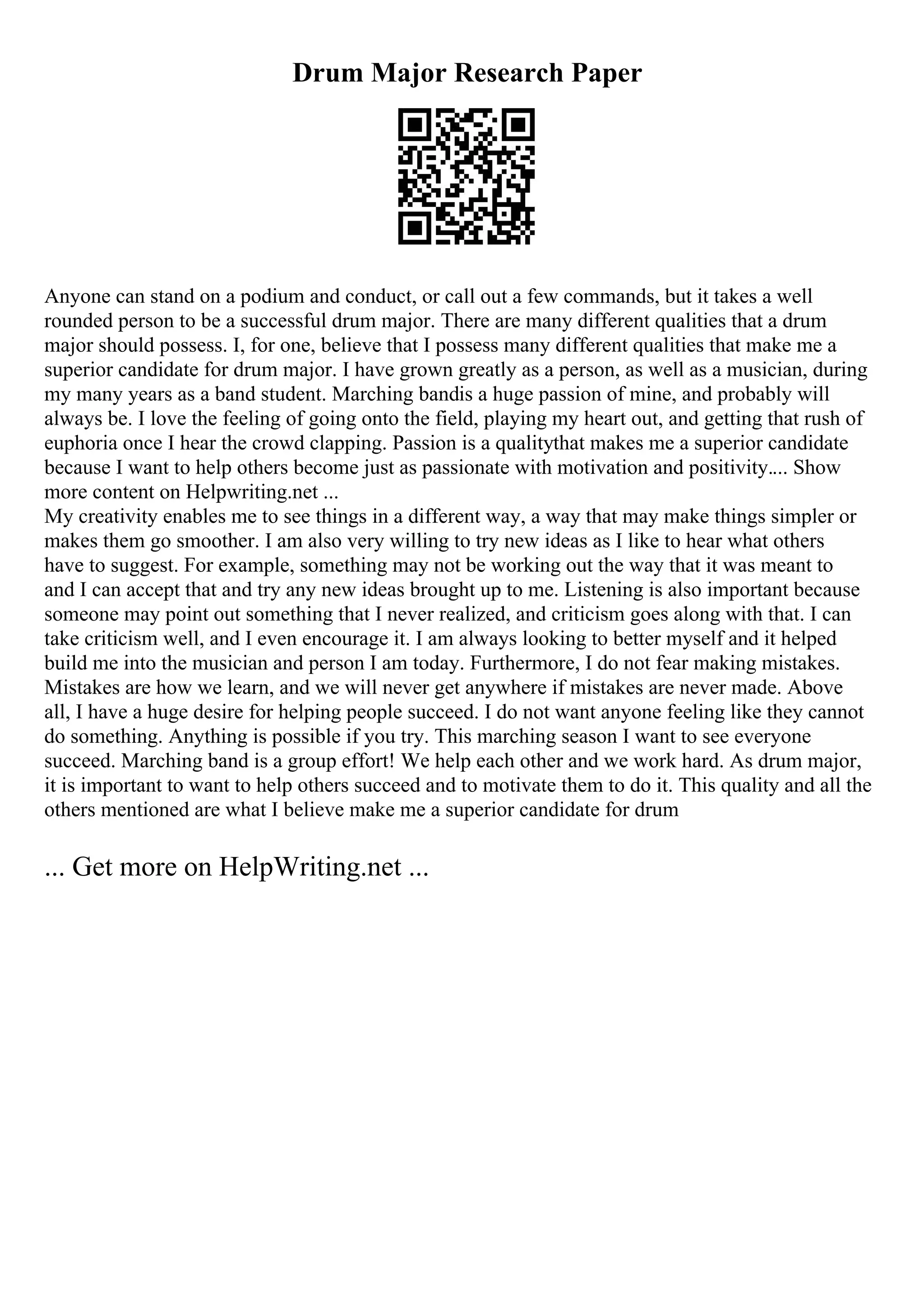 Importance Of Helping Others-Essay | PDF