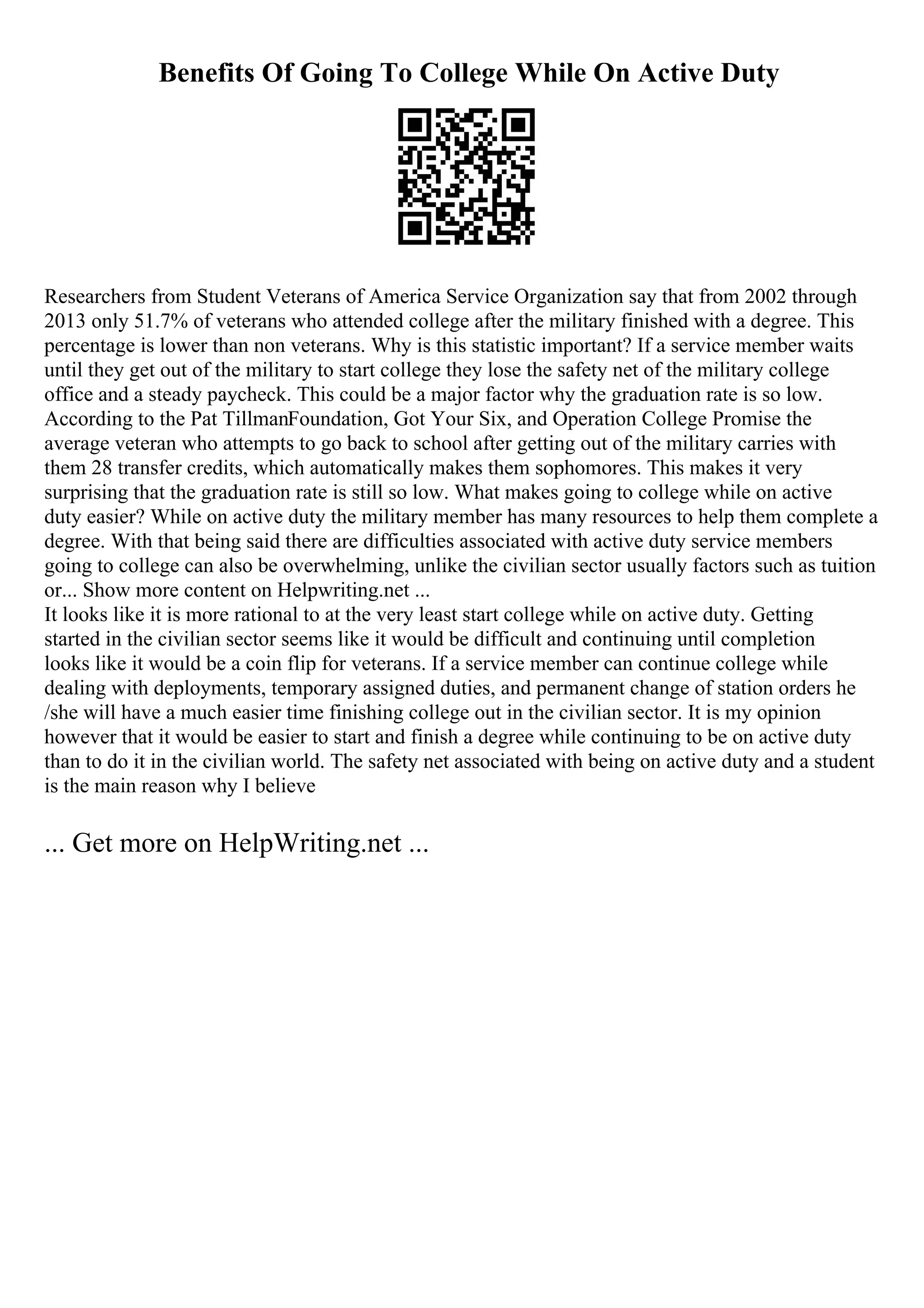 Importance Of Helping Others-Essay | PDF